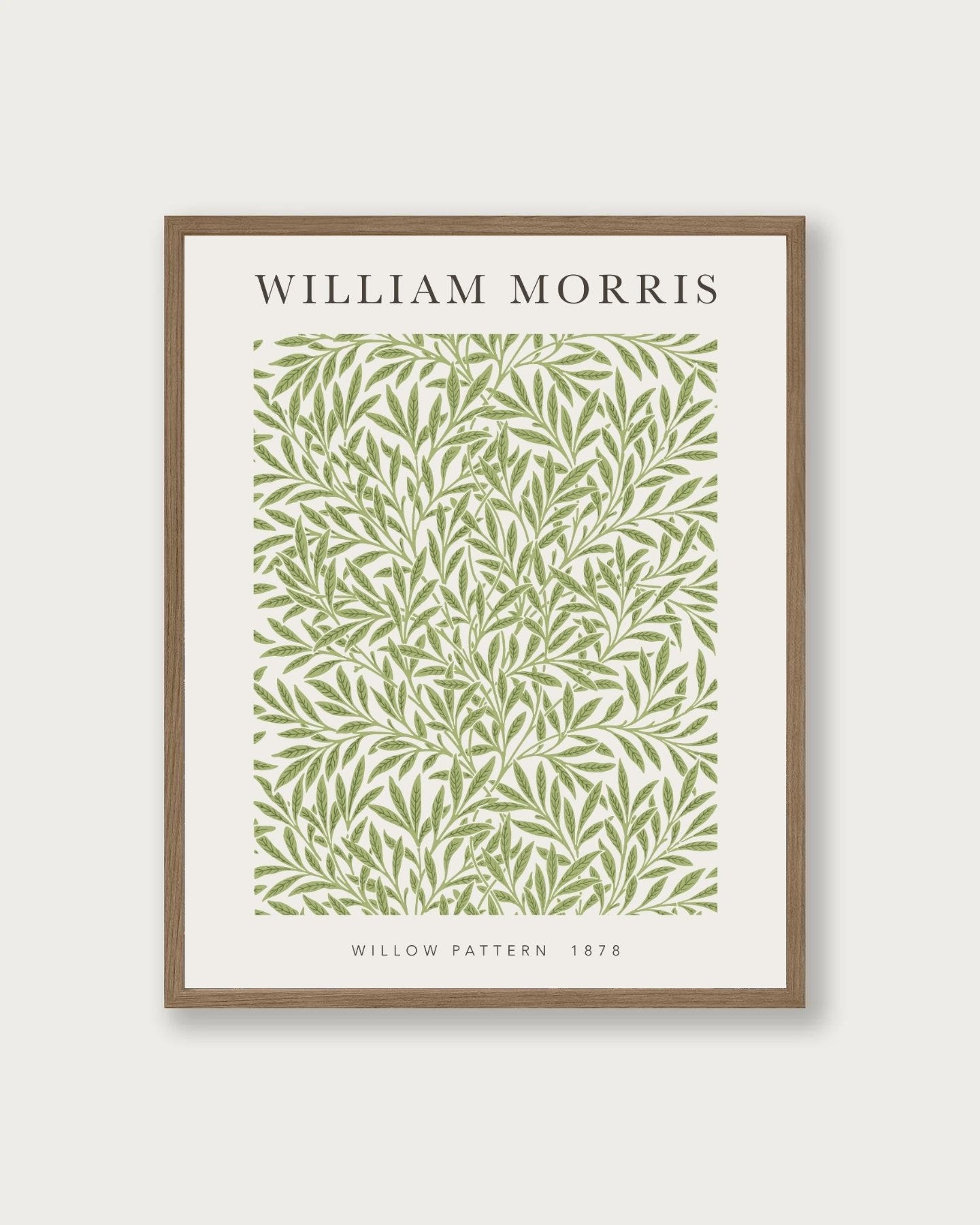 William Morris: Willow Pattern Poster